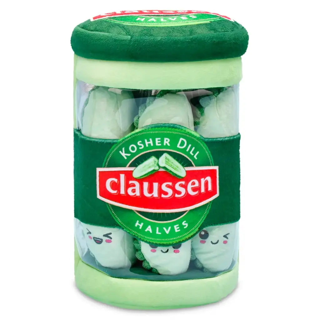 Claussen Pickles Packaging Plush | Iscream